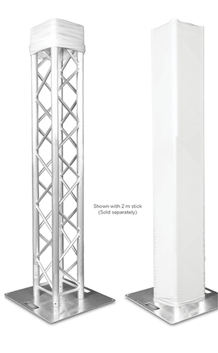 Truss Scrim 2.0m Fabric Sleeve Covers - Vivid Collective